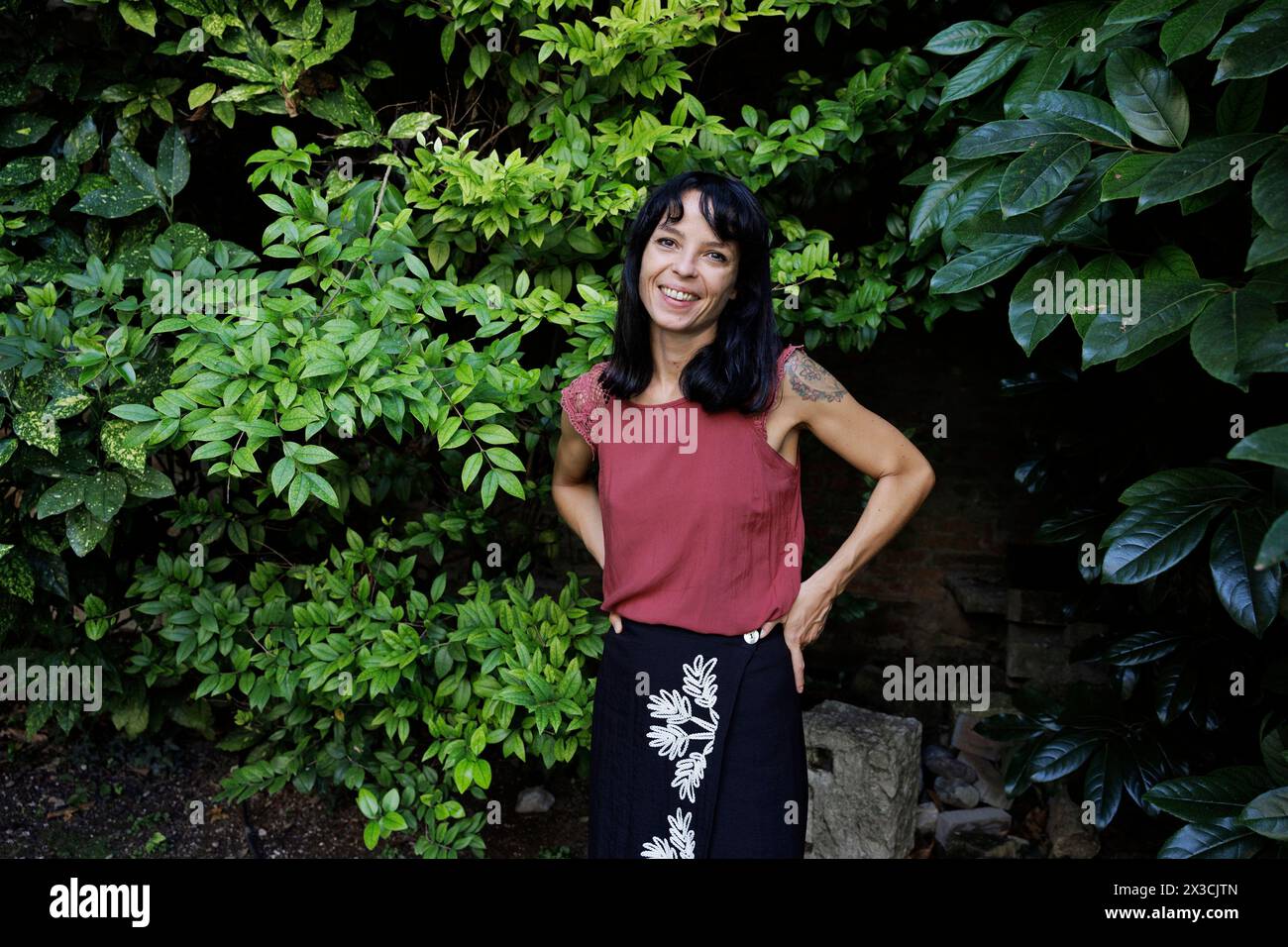 Portrait of Sarah Gainsforth 08/09/2023 ©Isabella De Maddalena/opale ...