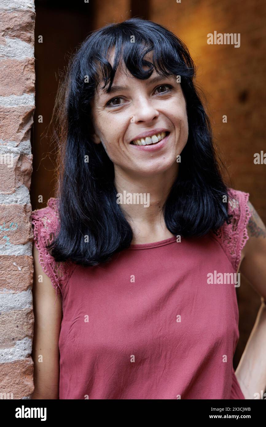 Portrait of Sarah Gainsforth 08/09/2023 ©Isabella De Maddalena/opale ...