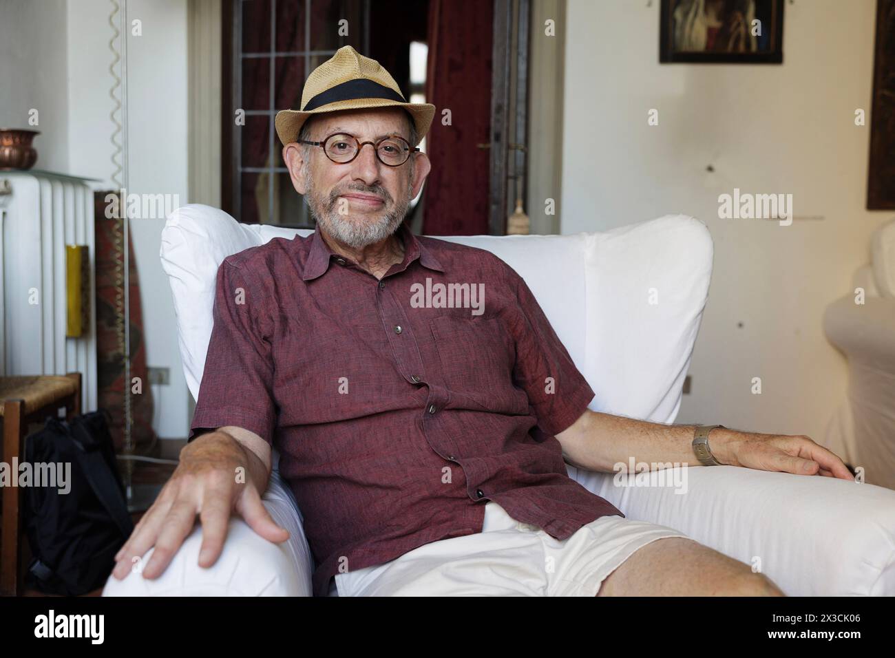 Portrait of Ken Kalfus 08/09/2023 ©Isabella De Maddalena/opale.photo ...