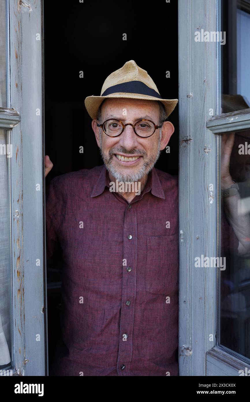 Portrait of Ken Kalfus 08/09/2023 ©Isabella De Maddalena/opale.photo ...