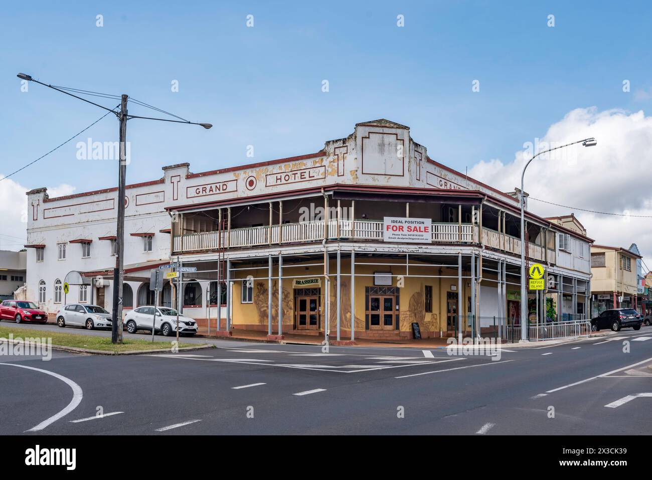 The Grand Hotel in Atherton, North Queensland, one of three in the main ...