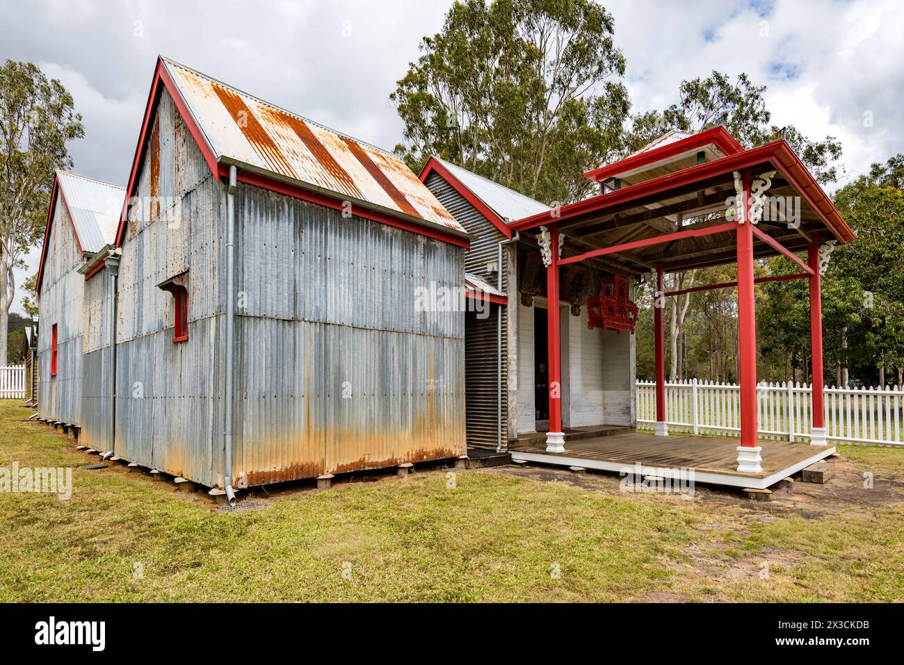 The 1903 constructed Hou Wang Chinese Temple in Atherton, North ...