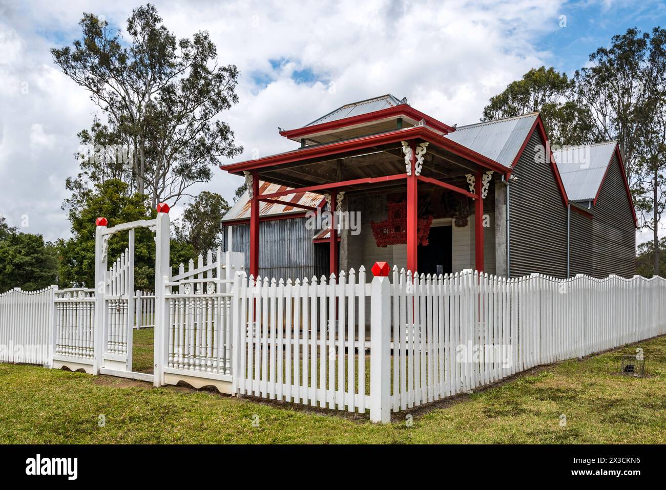 The 1903 constructed Hou Wang Chinese Temple in Atherton, North ...