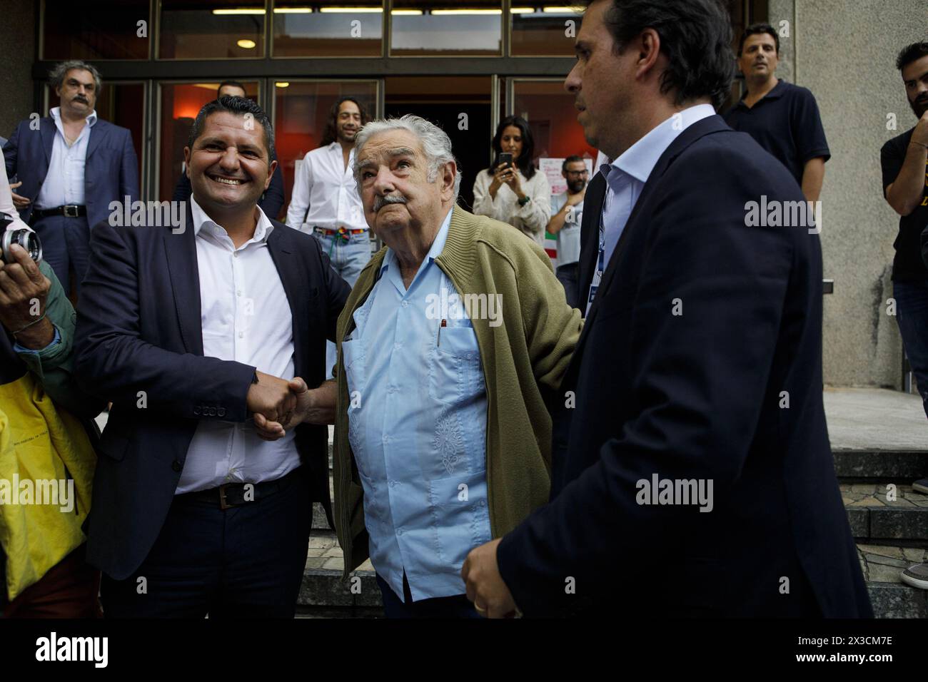 Portrait of Pepe Mujica (Jose Alberto Mujica Cordano) 30/08/2023 ...