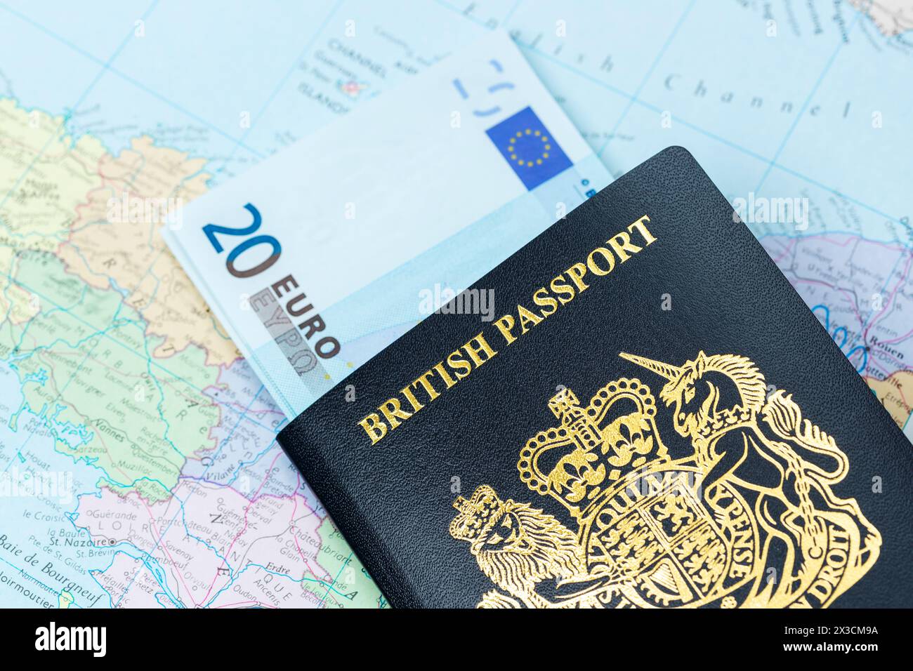 Passport british map hi-res stock photography and images - Alamy