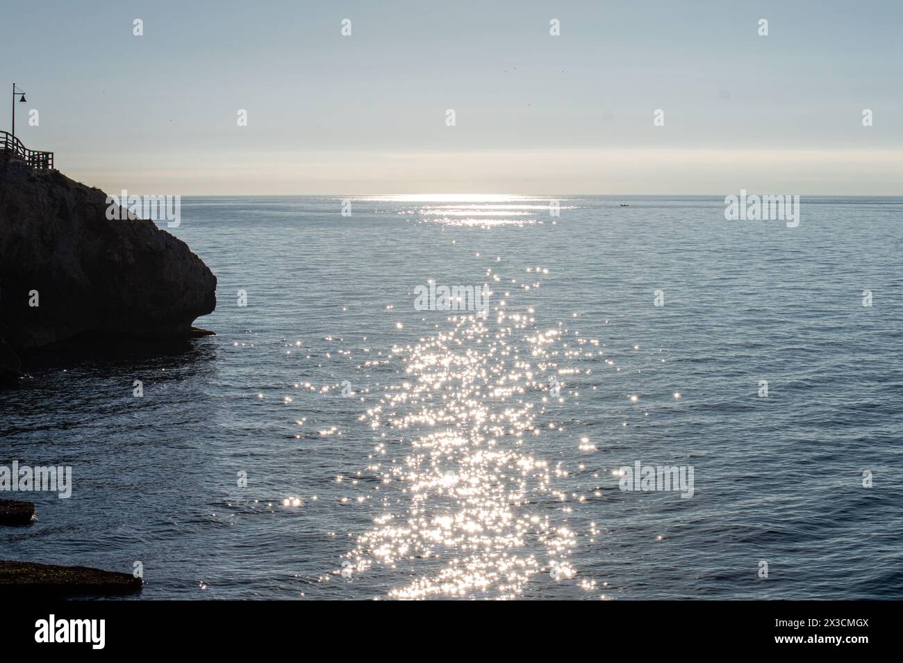 Morning walking on paths above rocks and through "El Cantal" tunnels in ...