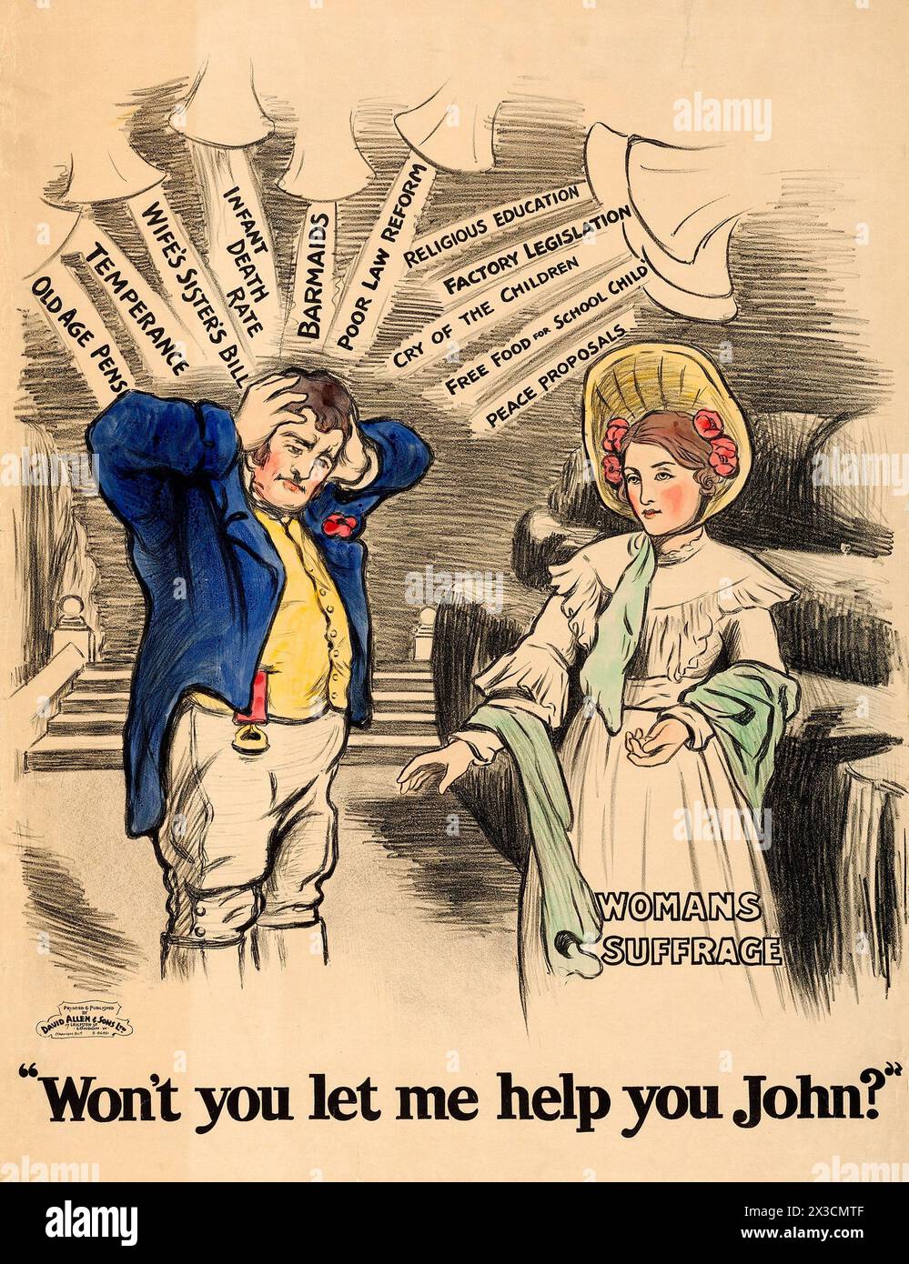 Suffrage poster hi-res stock photography and images - Alamy