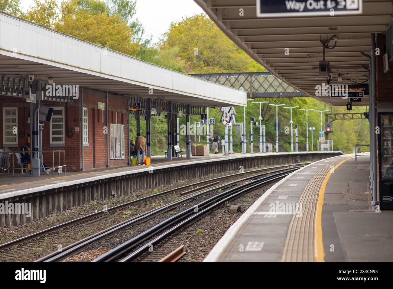 Swanley railway station is on the Chatham Main Line in England, serving ...
