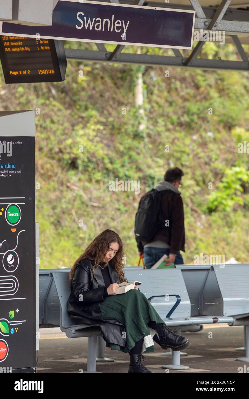 Swanley railway station is on the Chatham Main Line in England, serving ...