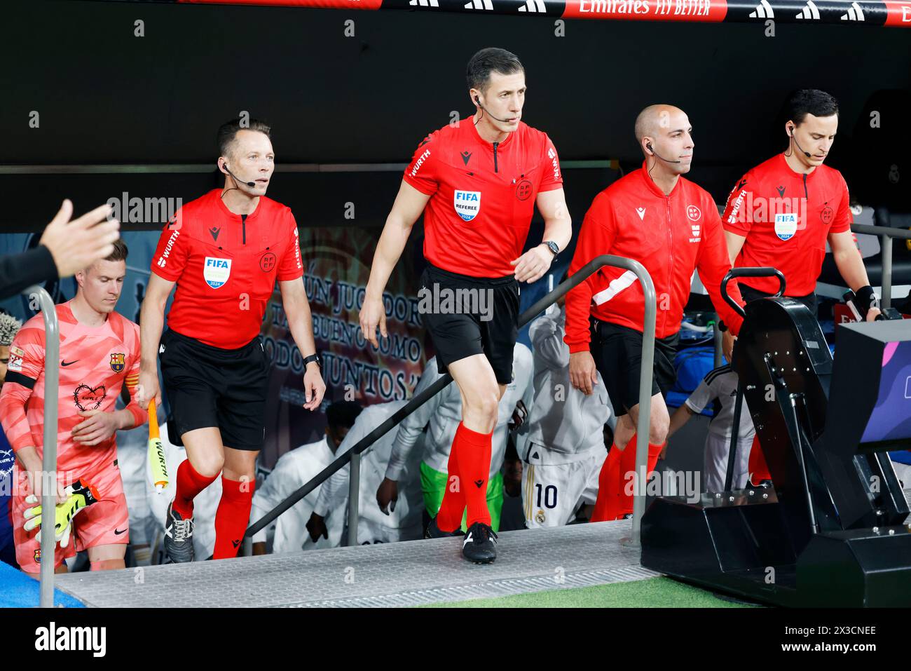 Madrid, Spain. Credit: D. 21st Apr, 2024. Cesar Soto Grado (Referee ...
