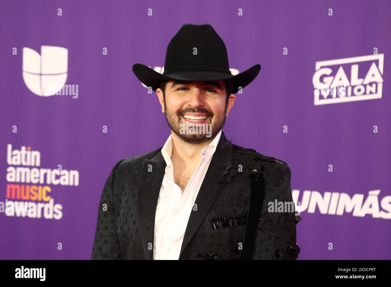 Las Vegas, United States. 25th Apr, 2024. Joss Favela arrives for the ...