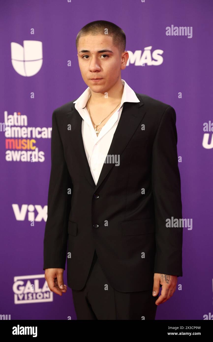 Las Vegas, United States. 25th Apr, 2024. Chino Pacas arrives for the ...