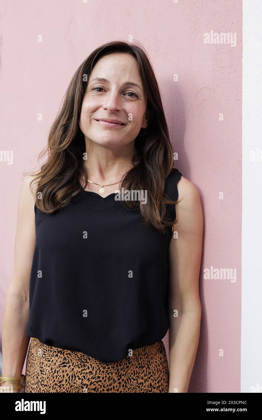 Portrait of Karen Russell 13/10/2023 ©Isabella De Maddalena/opale.photo ...