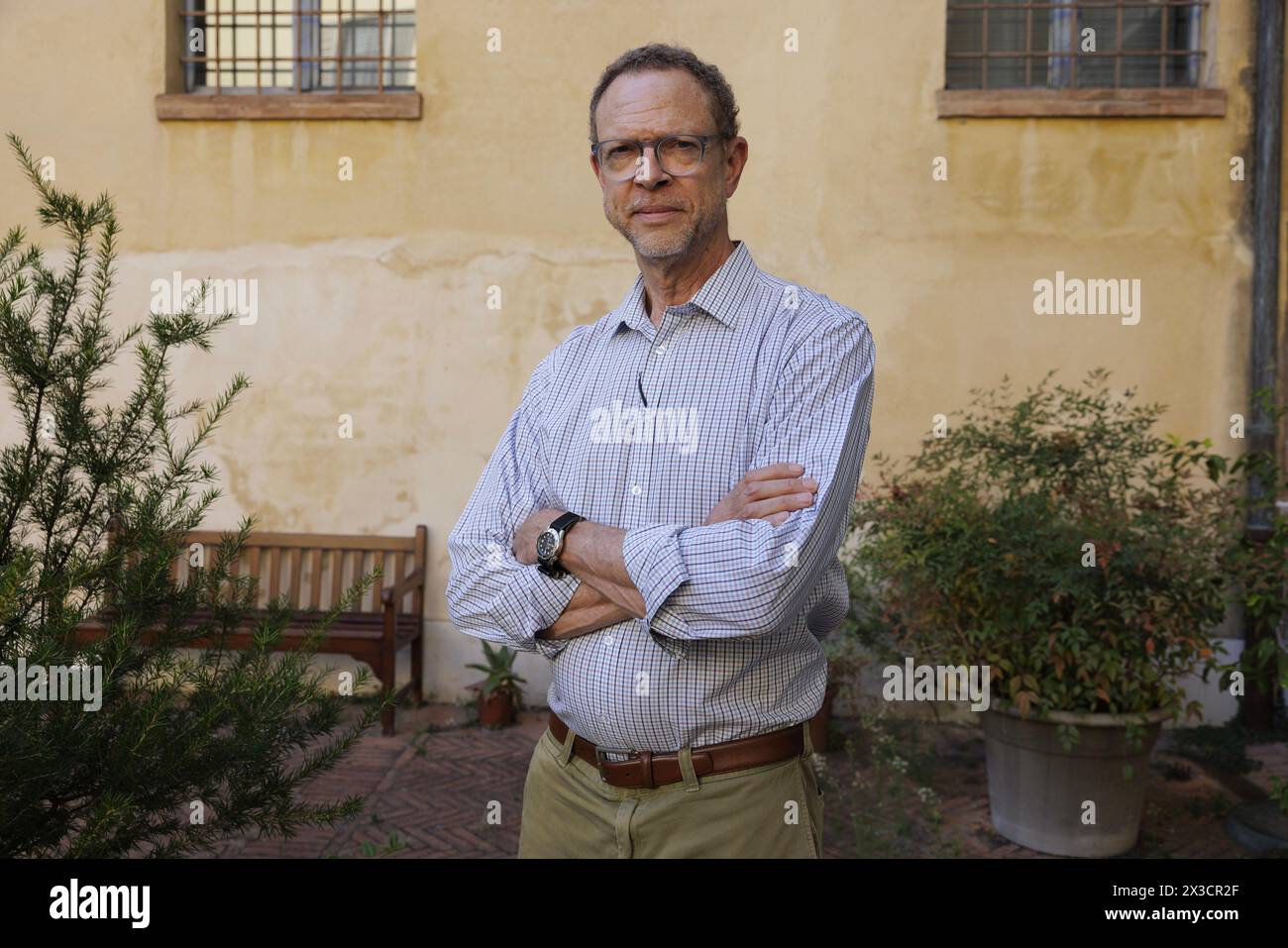 Portrait of Howard W. French 30/09/2023 ©Isabella De Maddalena/opale ...