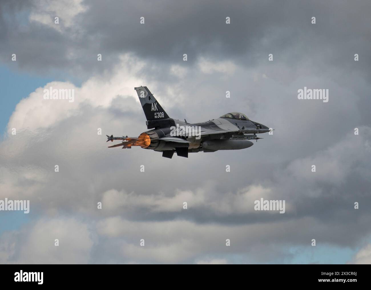 An F 16 Fighting Falcon Assigned To The 18th Aggressor Squadron Eielson Air Force Base Alaska
