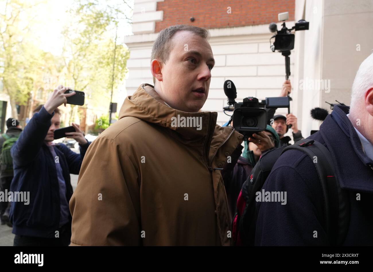 Christopher Berry arrives at Westminster Magistrates' Court, central ...