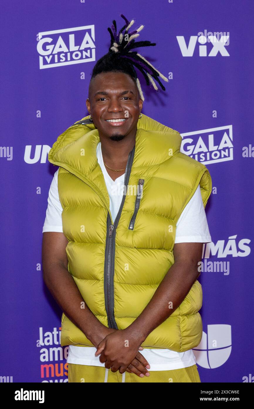 Las Vegas, USA. 25th Apr, 2024. Venesti attends the 2024 Latin American ...