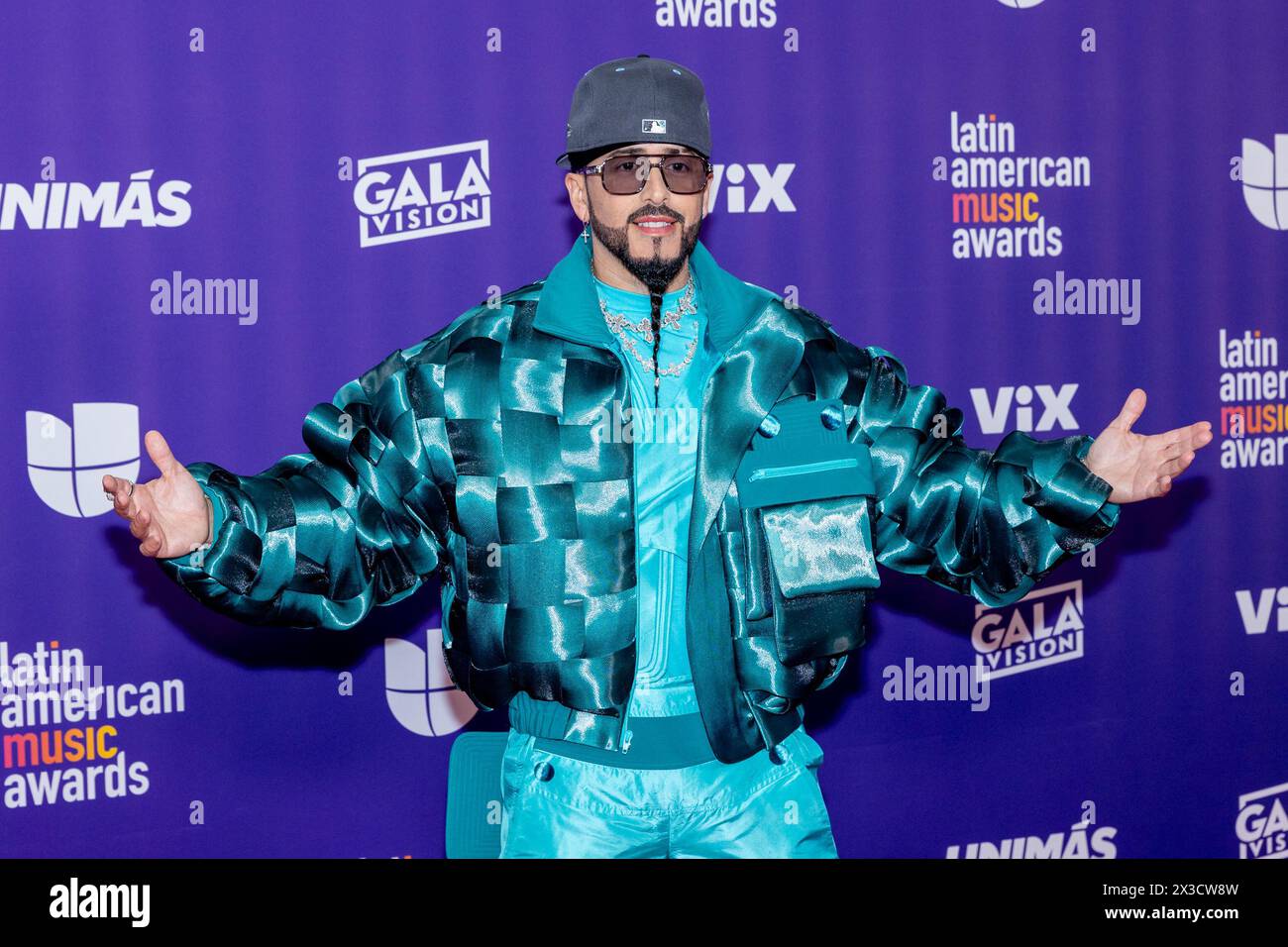 Las Vegas, USA. 25th Apr, 2024. Yandel attends the 2024 Latin American ...