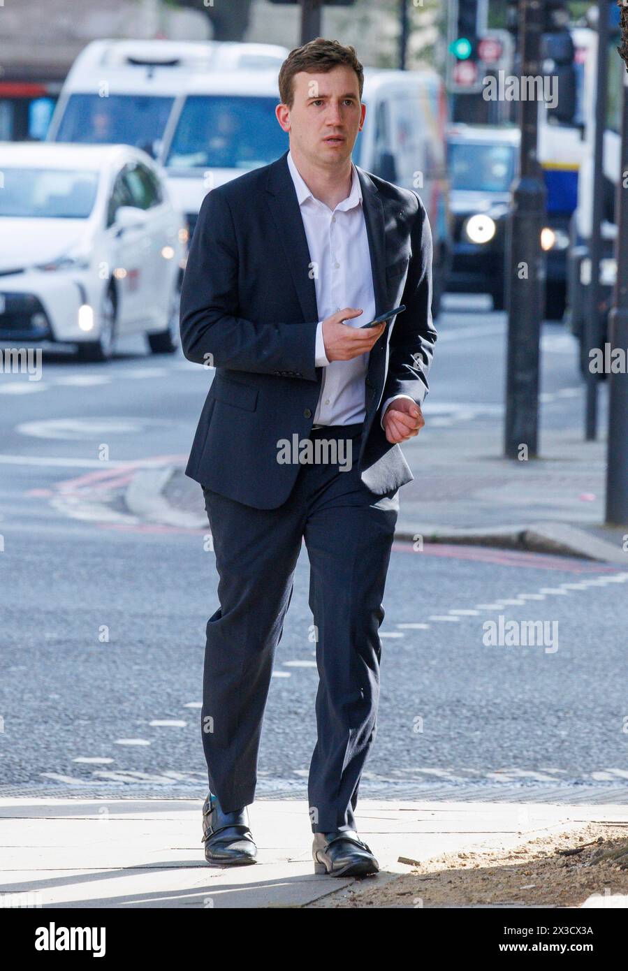 London, UK 26 April 2024 Christopher Cash arrives at Westminster ...
