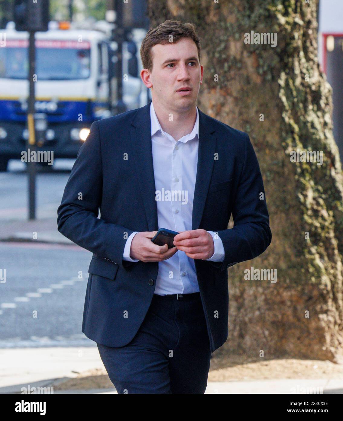 London, UK 26 April 2024 Christopher Cash arrives at Westminster ...