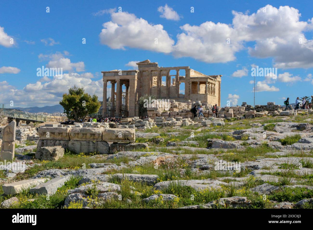 Explore the architectural marvel of the Erechtheion, a captivating ...