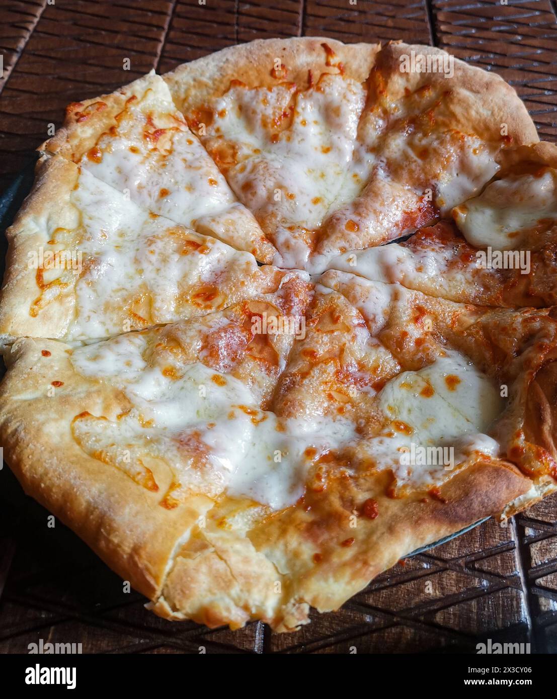 Traditional Megrelian khachapuri with cheese Stock Photo - Alamy