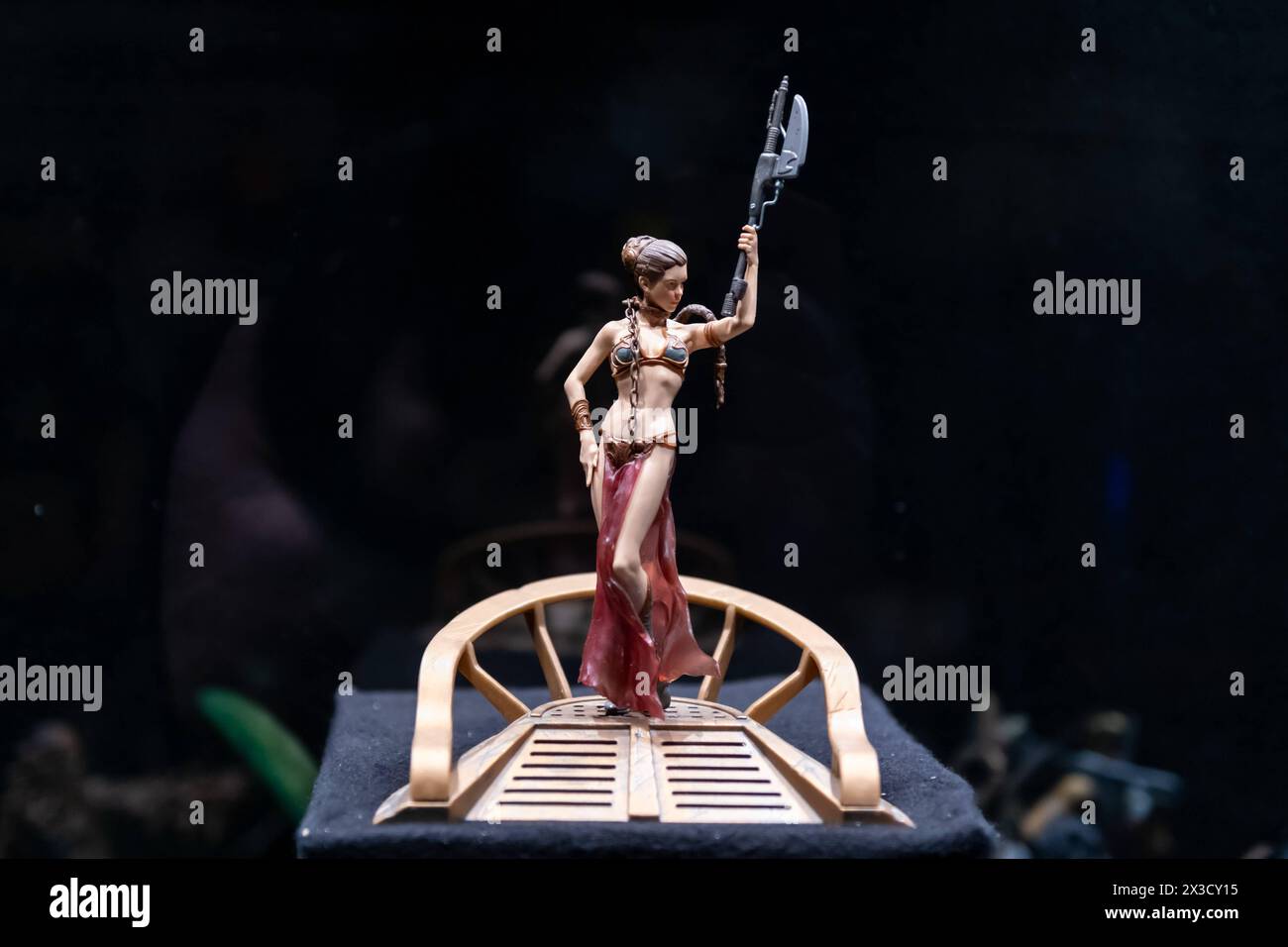 Exponate der Film-SAGA - STAR WARS, bei der weltgroessten Fan ...