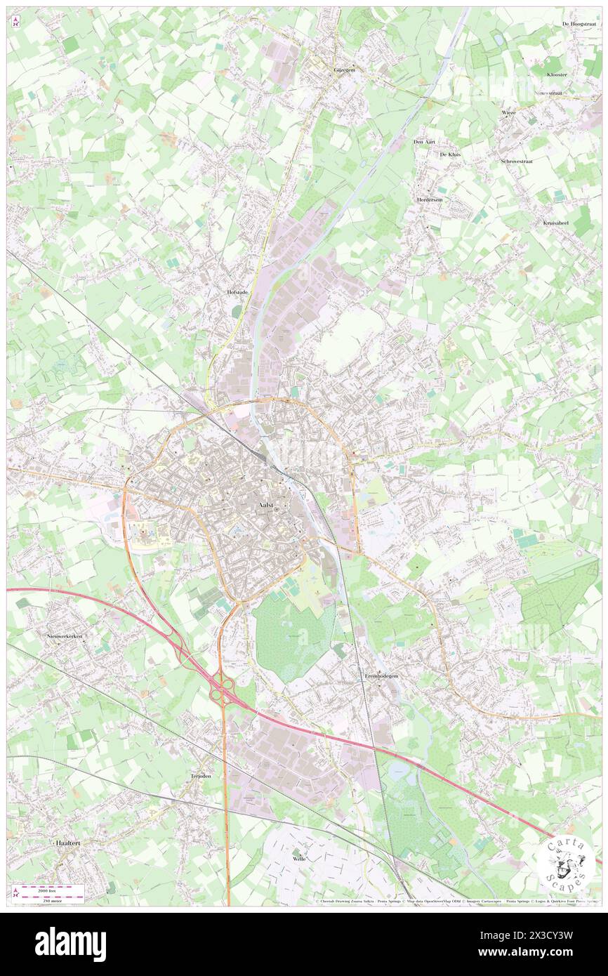 Aalst map hi-res stock photography and images - Alamy