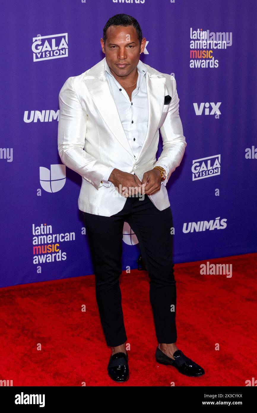Las Vegas, USA. 25th Apr, 2024. Carlos Mejia attends the 2024 Latin ...