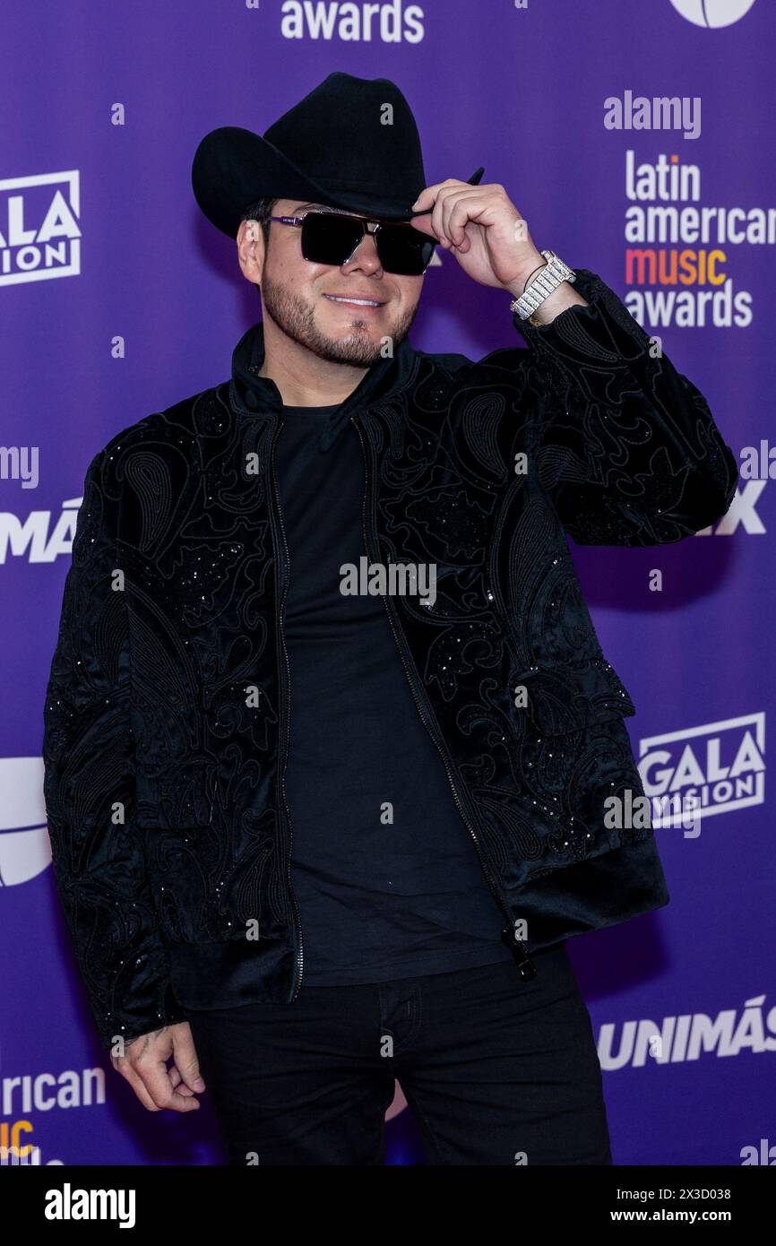 Las Vegas, USA. 25th Apr, 2024. Lenin Ramirez attends the 2024 Latin ...