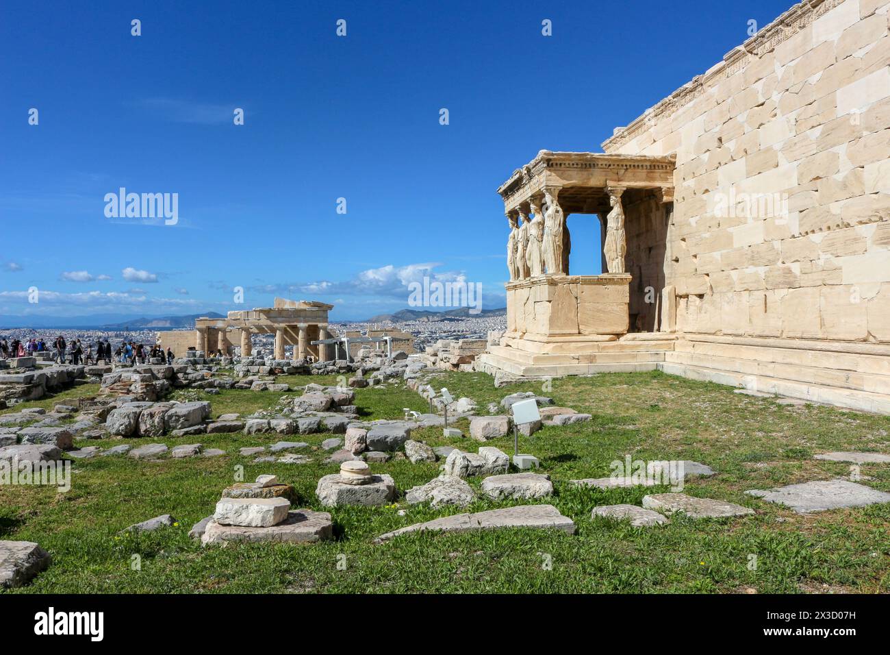Explore the architectural marvel of the Erechtheion, a captivating ...