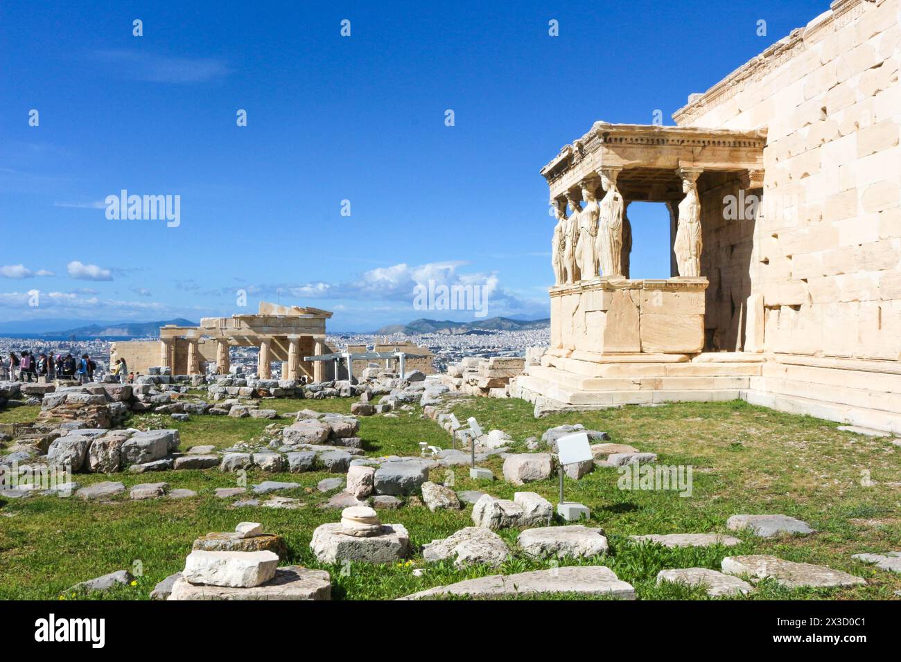 Explore the architectural marvel of the Erechtheion, a captivating ...
