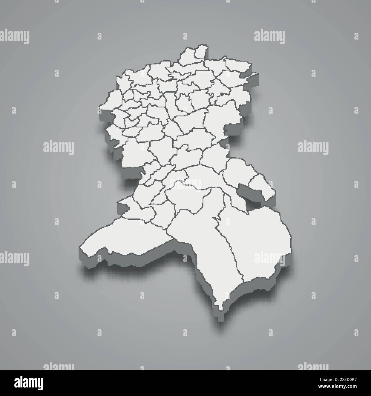 Sidi bel abbes vector map hi-res stock photography and images - Alamy