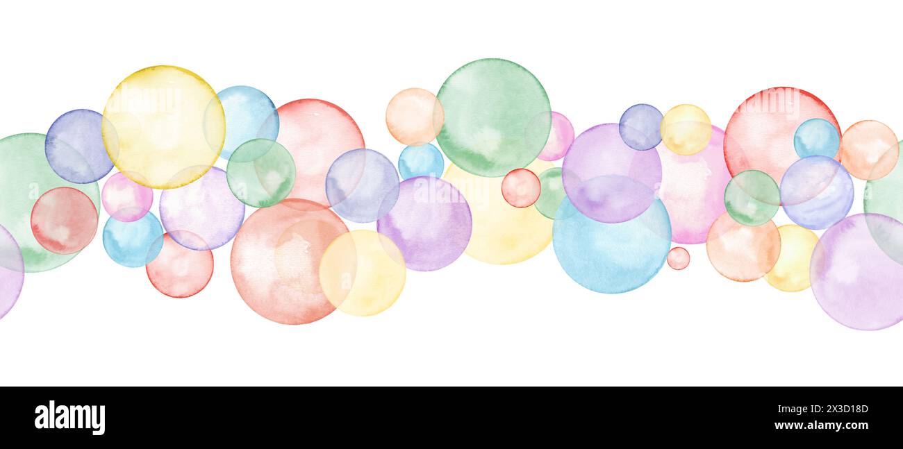 Rainbow polka dots. symbol of diversity and tolerance. Seamless pattern ...