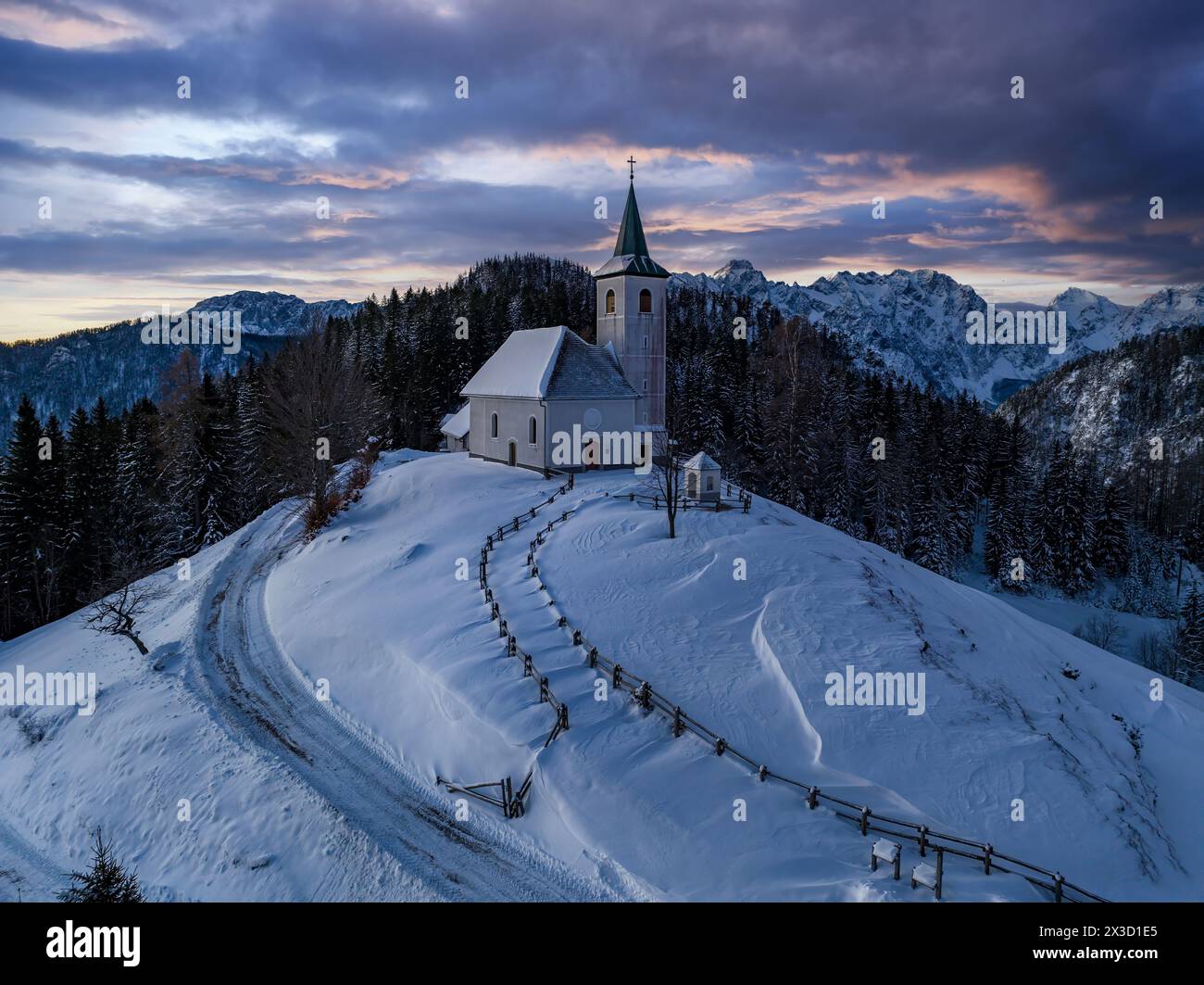 Alpine church temple hi-res stock photography and images - Alamy
