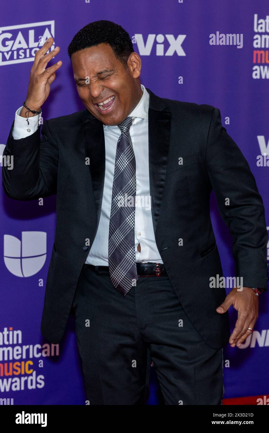 Las Vegas, USA. 25th Apr, 2024. Tony Dandrades attends the 2024 Latin ...