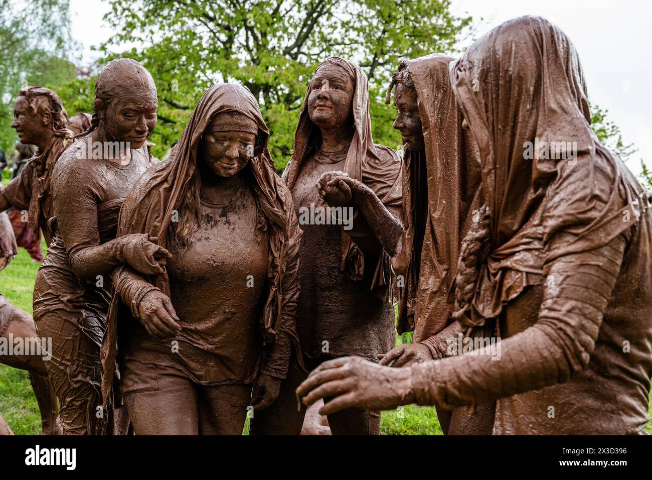 Horice, Czech Republic. 25th Apr, 2024. Students of the Secondary ...