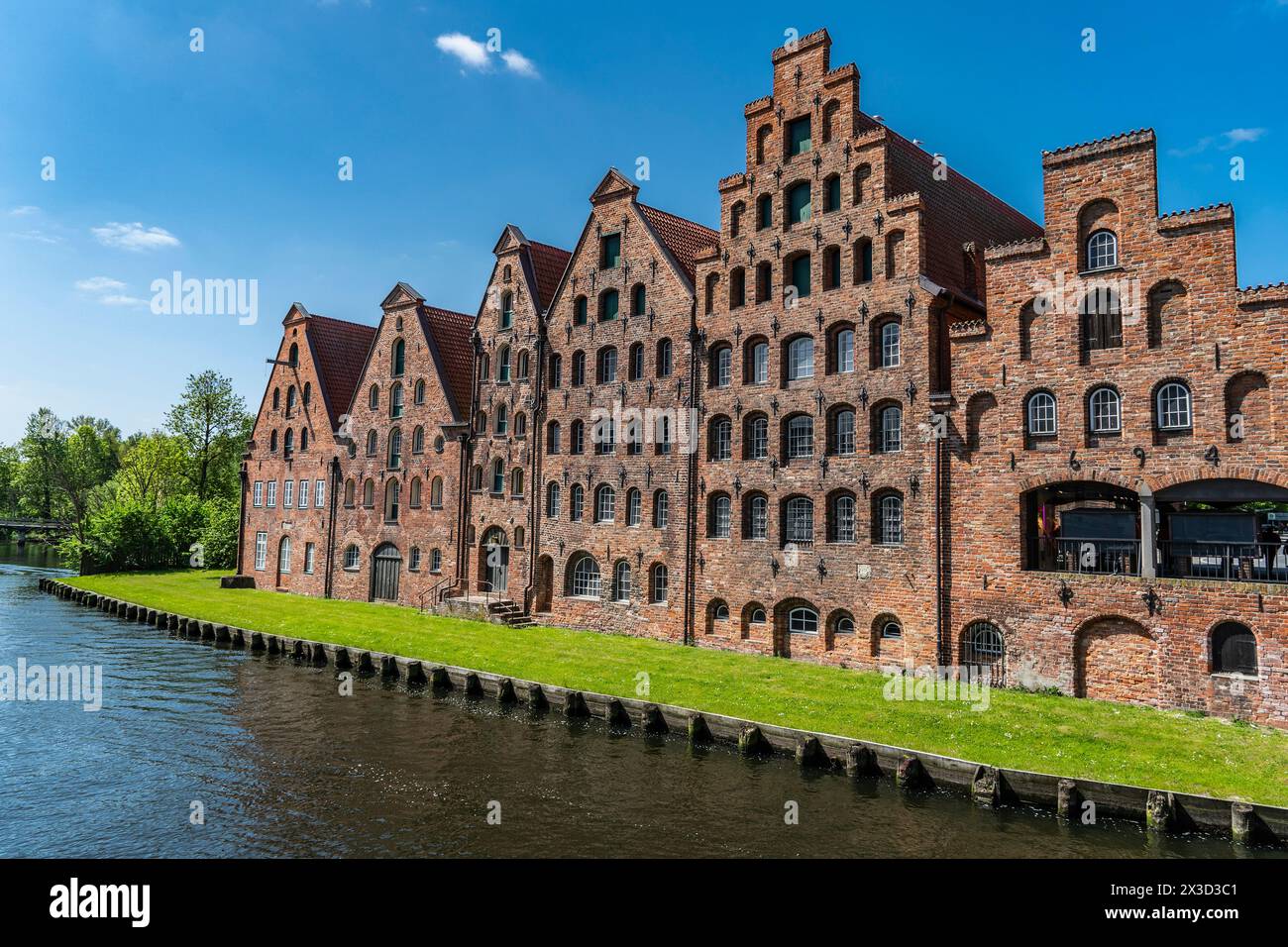 the Salt Storage building in the medieval town of Lübeck Stock Photo ...