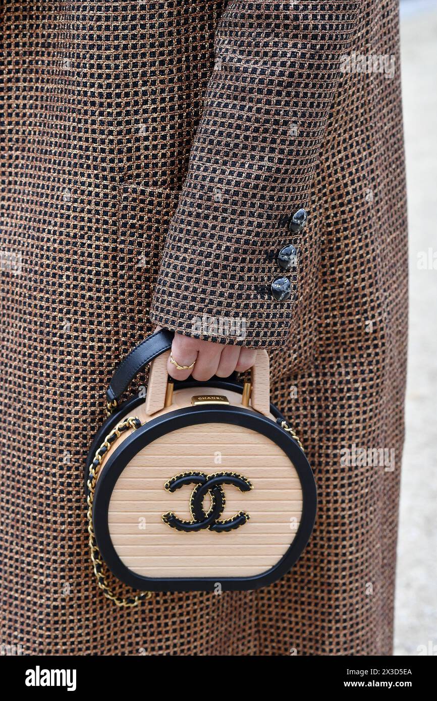 Streetstyle at Paris Fashion Week - outside CHANEL Show - Grand Palais ...