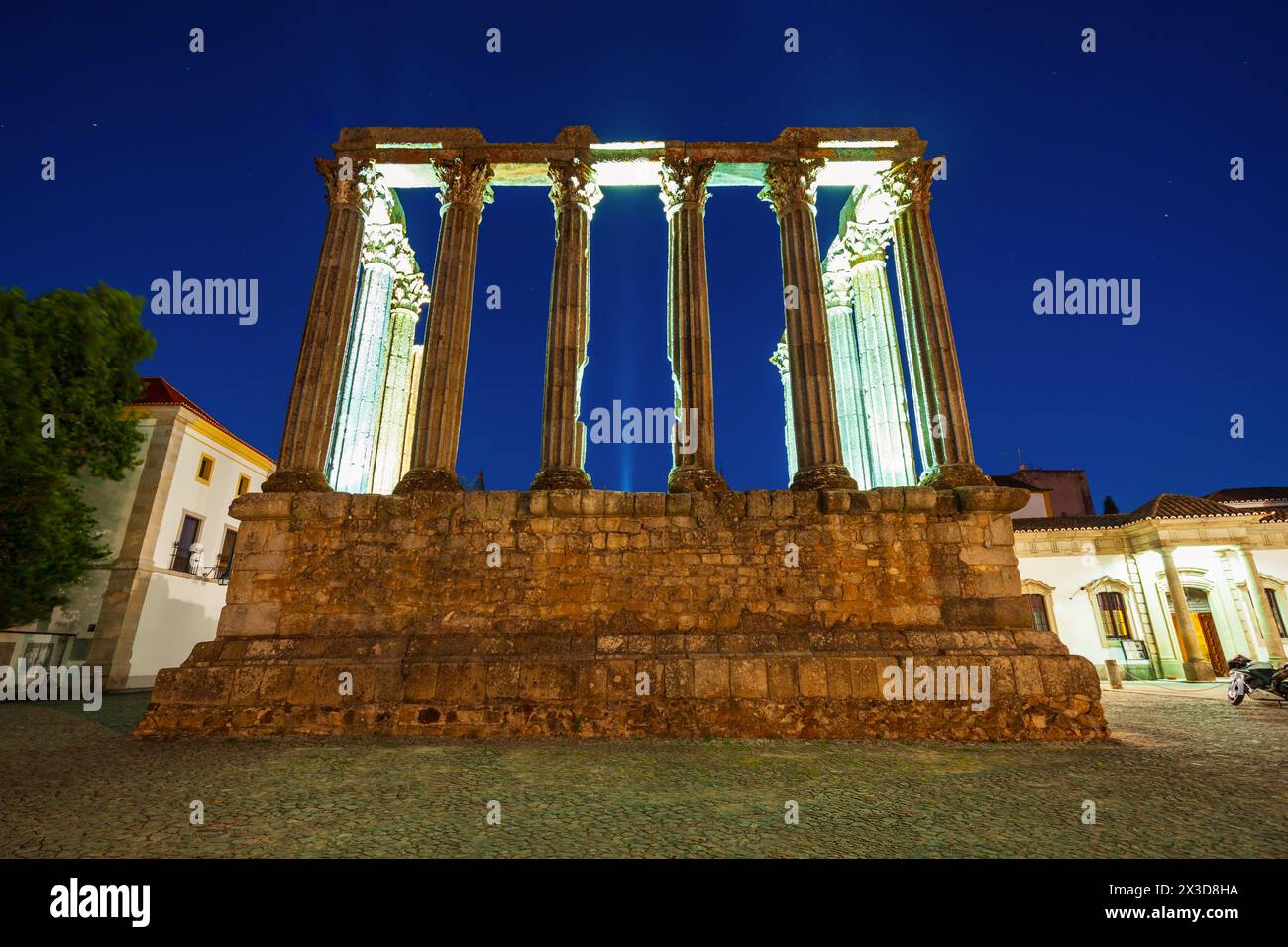 The Roman Temple of Evora or Templo Romano de Evora or Templo de Diana ...