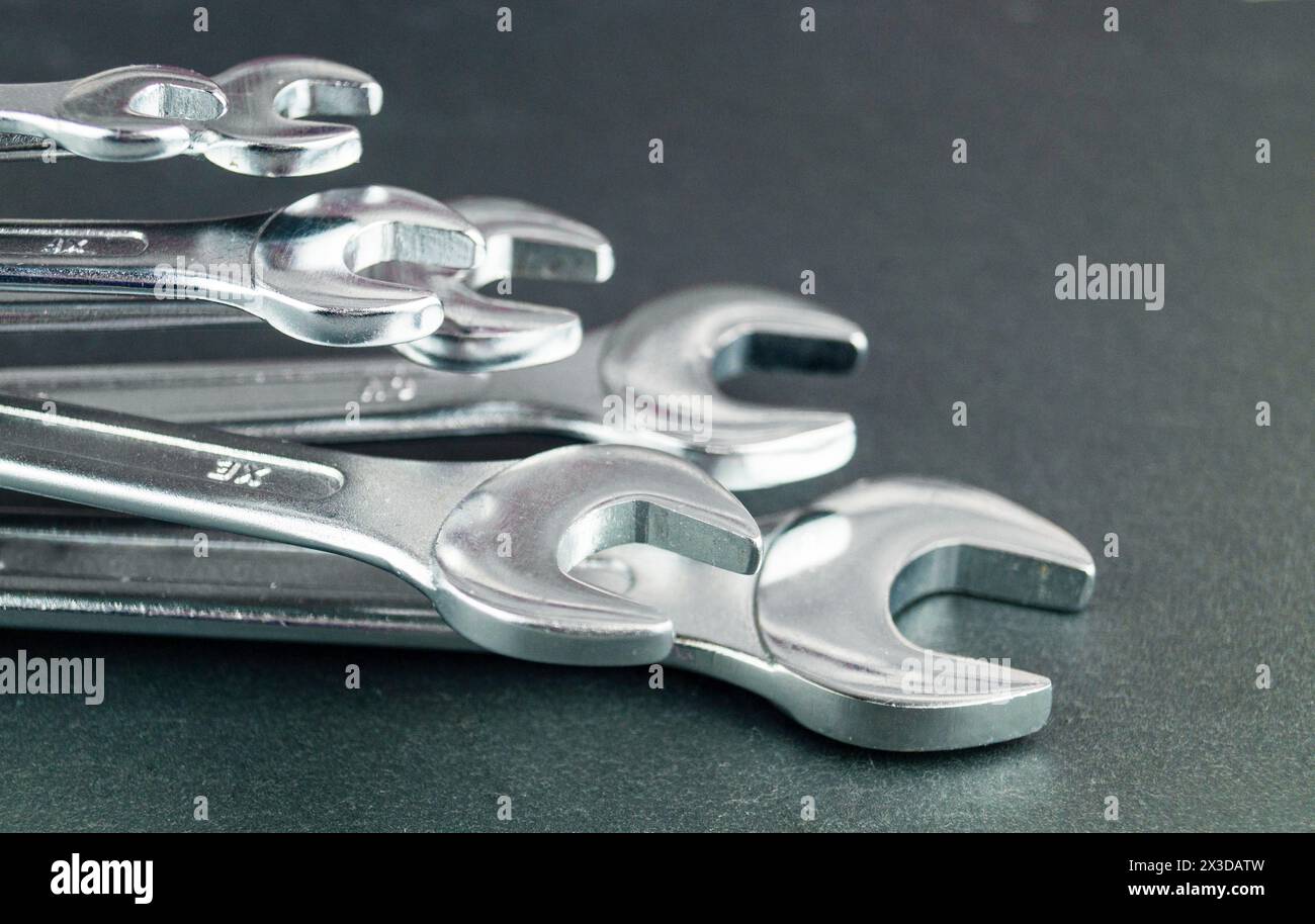 Various spanners hi-res stock photography and images - Alamy