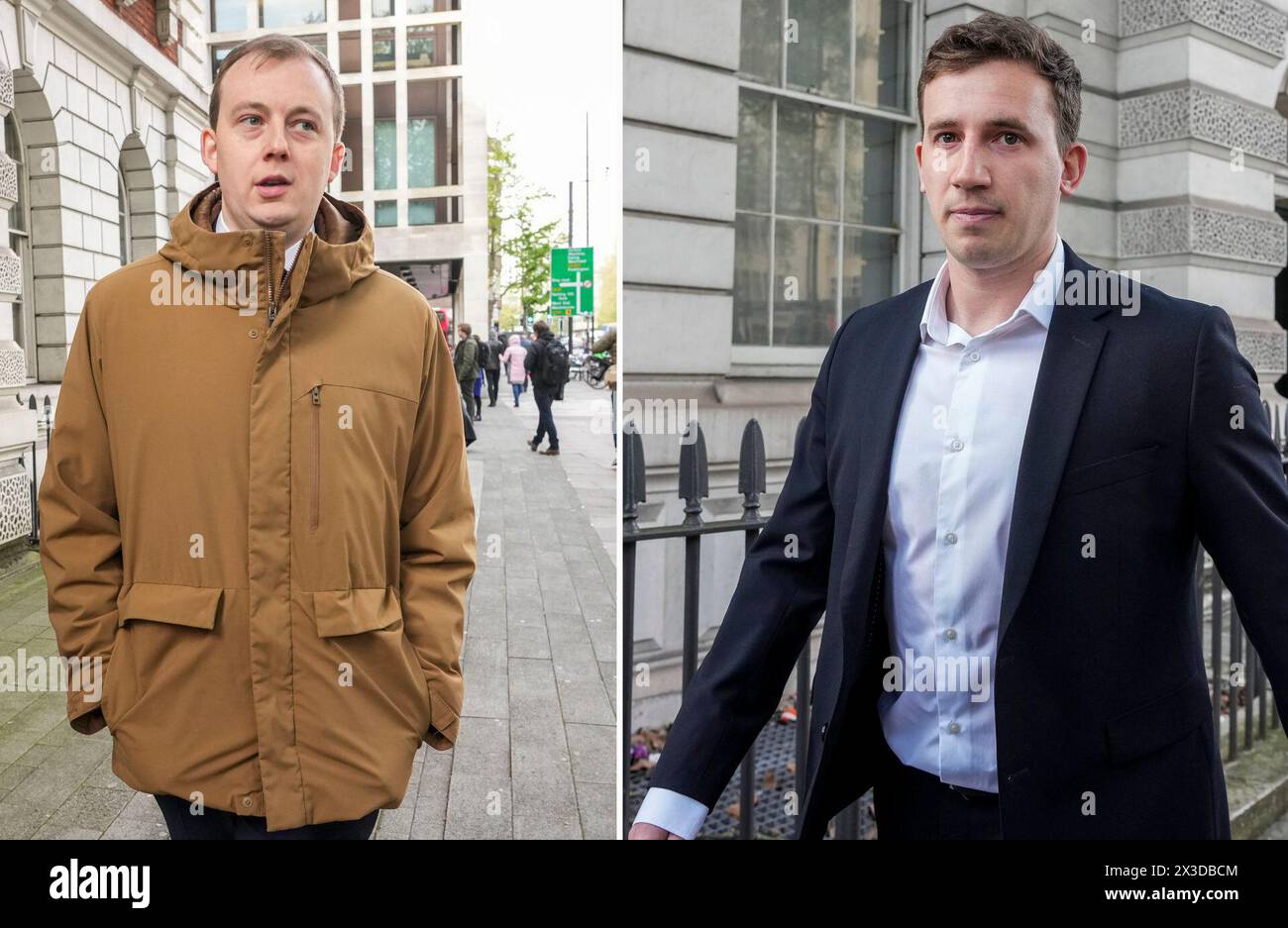 Composite photo of Christopher Berry (left) and Former parliamentary ...