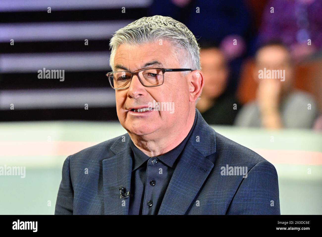 John Parrott 1991 World Champion speaks with the BBC, during the Cazoo ...