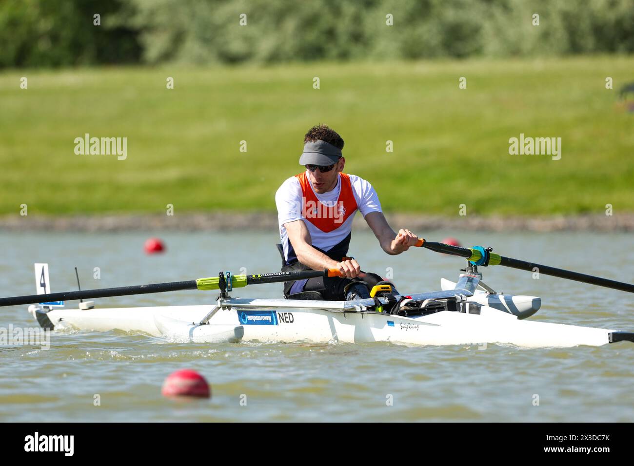 SZEGED, HUNGARY - APRIL 25: David Zeelenberg of the Netherlands during ...