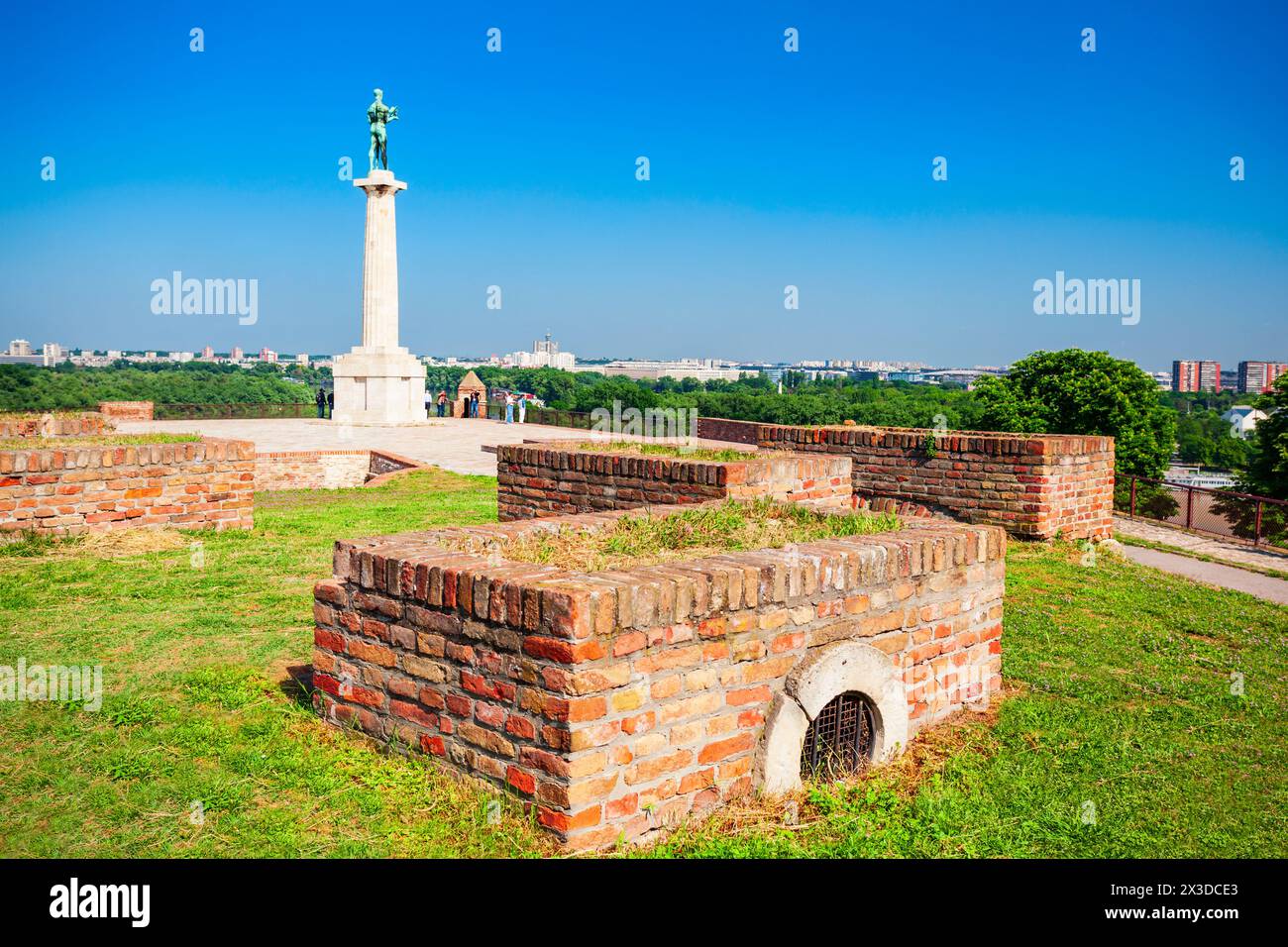 Pobednik or Victor is a victory monument in the Belgrade Fortress ...