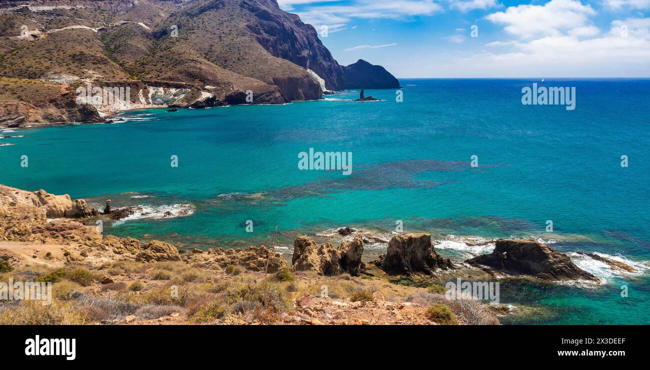 Piedra del Agujero, Cala Rajá, El Dedo Reef, Cabo de Gata-Níjar Natural ...