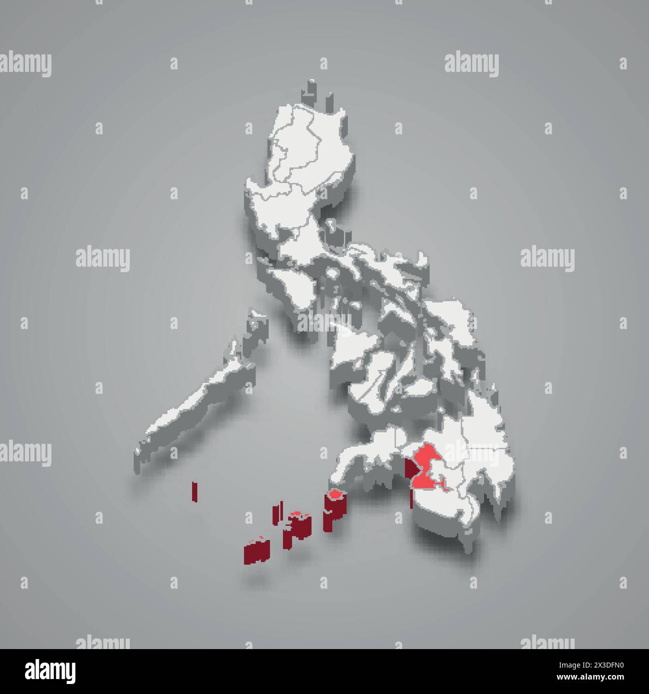 Mindanao map Stock Vector Images - Alamy