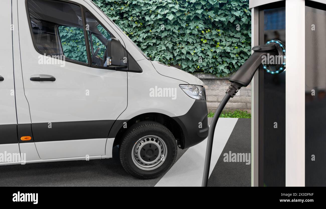 All electric delivery fleet hi-res stock photography and images - Alamy