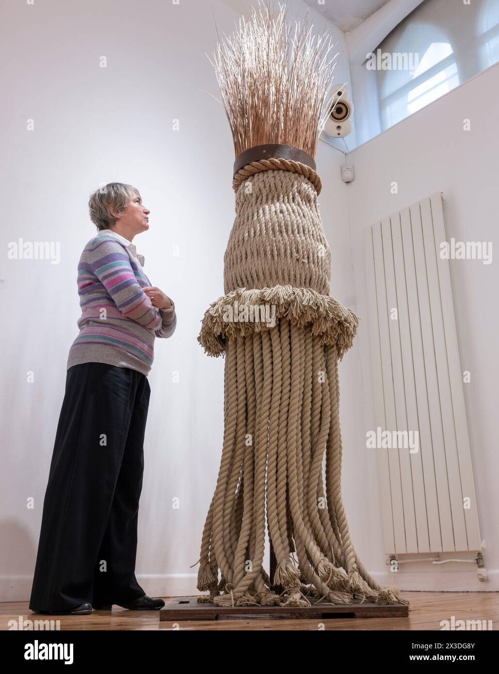 October Gallery, London, UK. 26th April, 2024. Twist, a solo exhibition ...