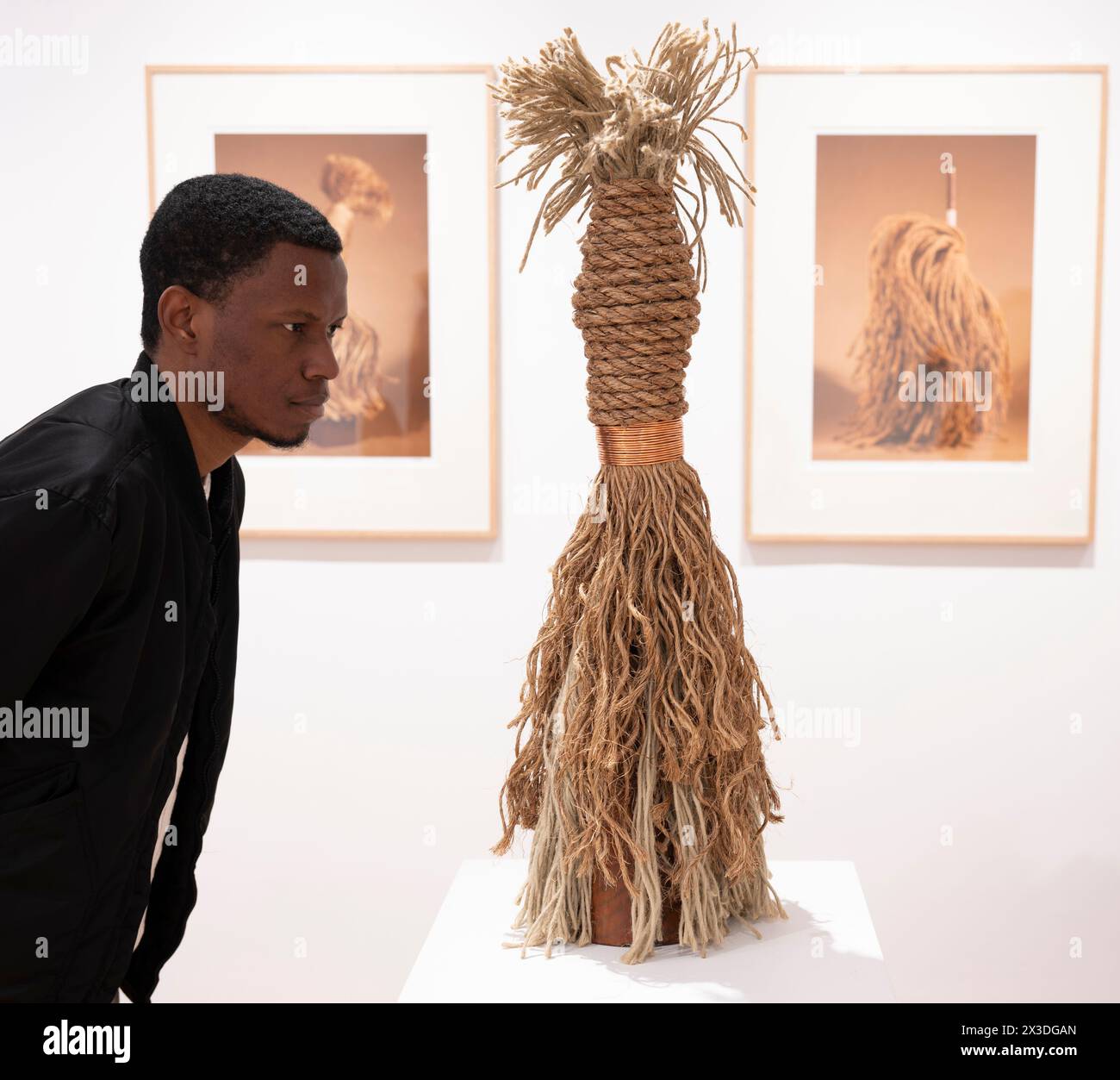 October Gallery, London, UK. 26th April, 2024. Twist, a solo exhibition ...